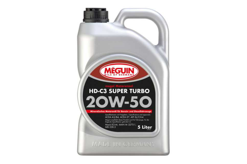 megol Motorenoel HD-C3 Super Turbo SAE 20W-50 | Meguin