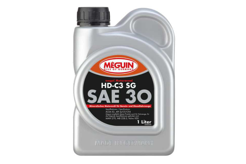 megol Motorenoel HD-C3 SG (single-grade) SAE 30 | Meguin